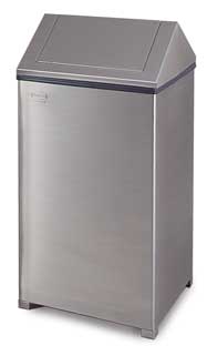 garbage cans, trash cans, fire-safe garbage cans, self extinguishing ...